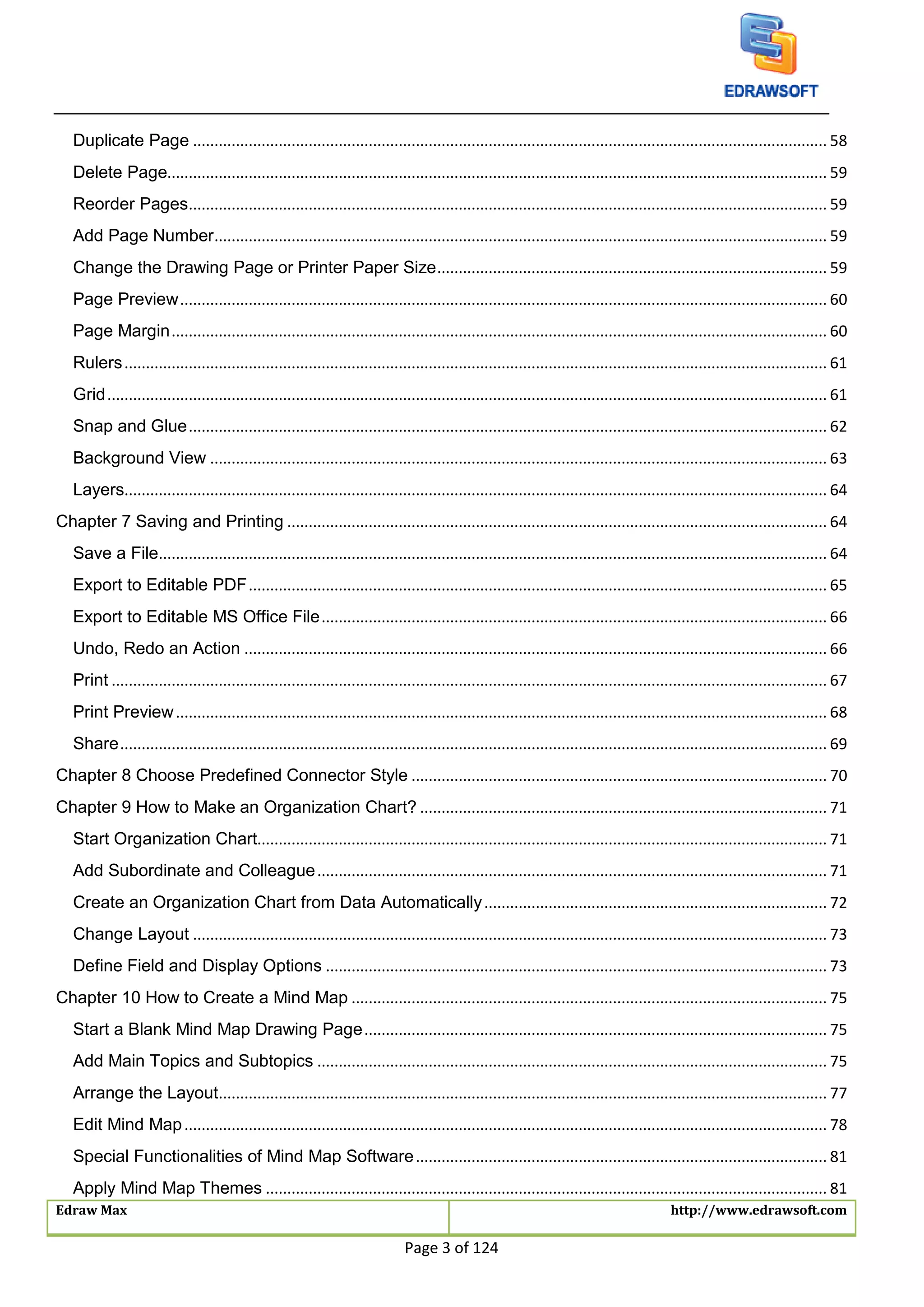 Edraw Max Pro 使用者手冊 - All-In-One Diagram Software!! | PDF