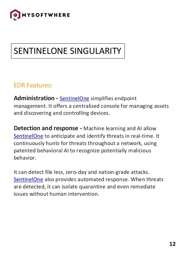 Top 5 EDR Software 2022 | PDF