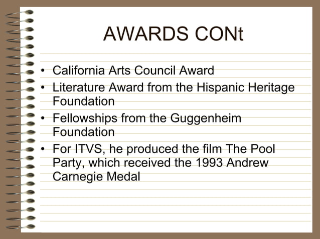 Gary Soto Author Study | PPT