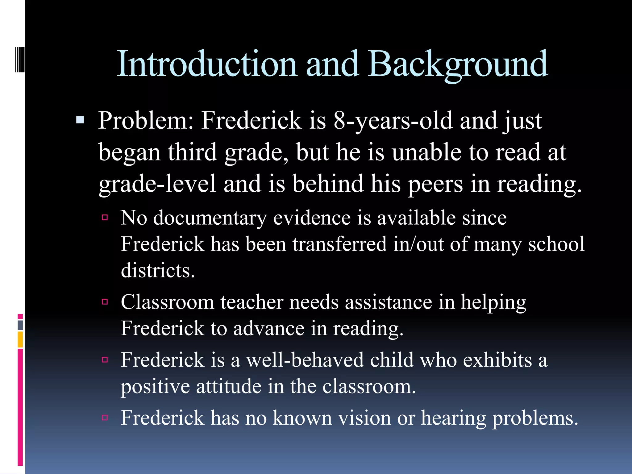 Reading Diagnosis & Remediation for Elementary Student | PPTX