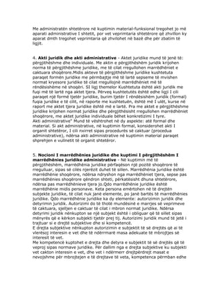 E drejta administrative | DOC