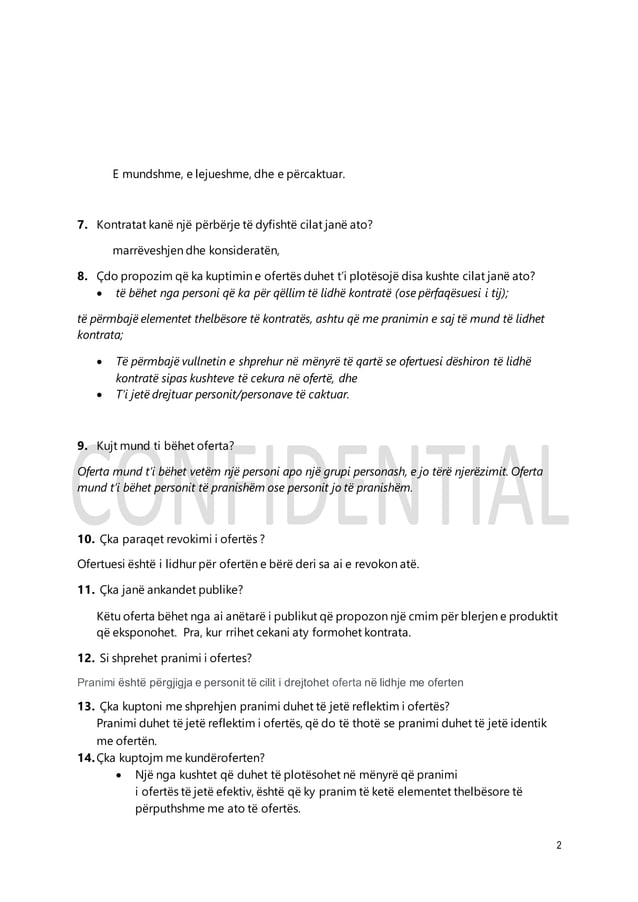 E drejta biznezsore ushtrime | DOCX