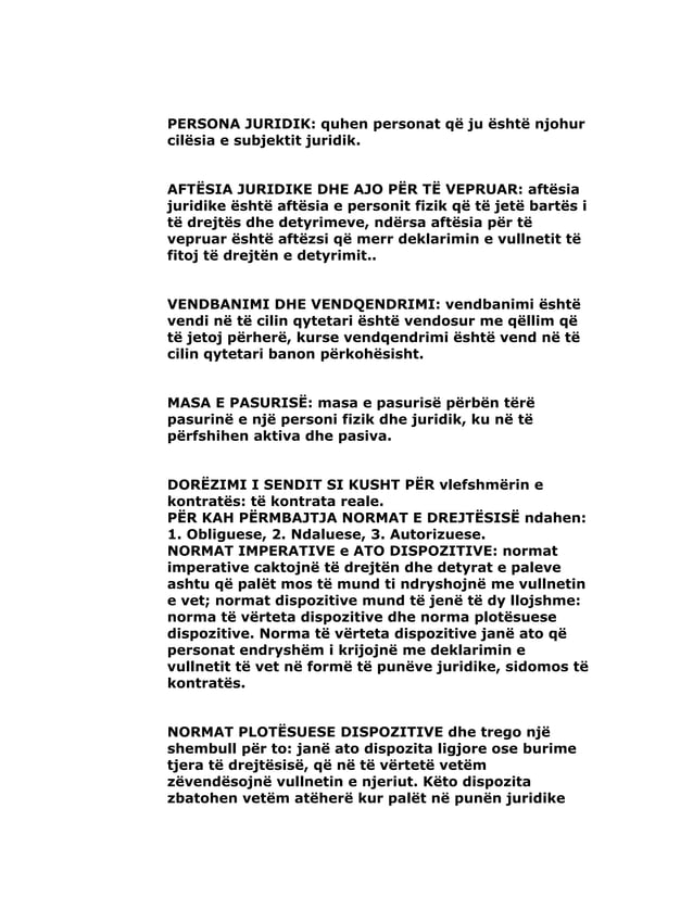 E drejta civile | DOC