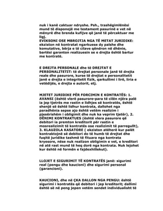 E drejta civile | DOC