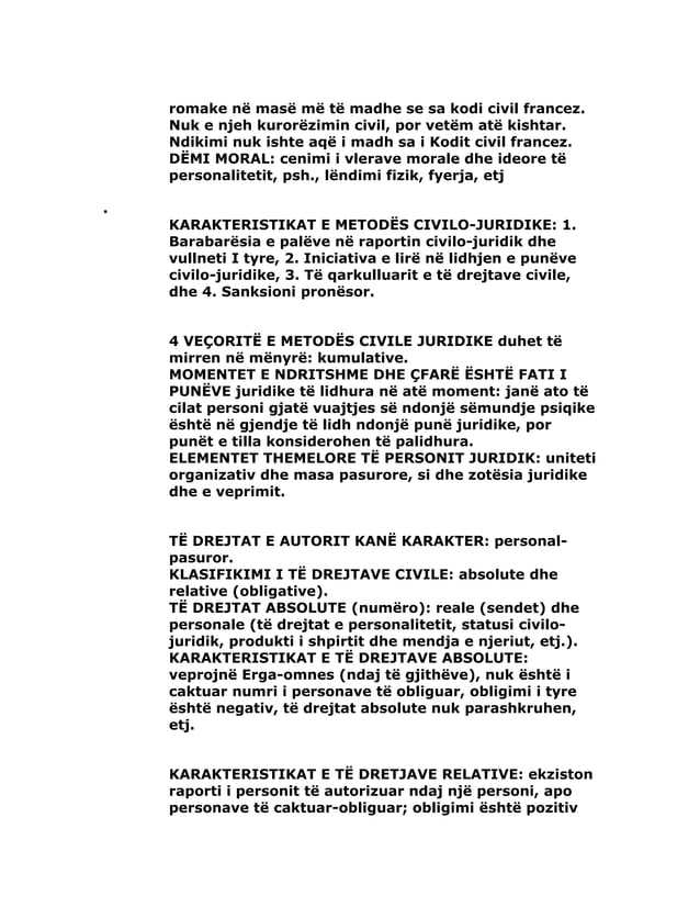 E drejta civile | DOC