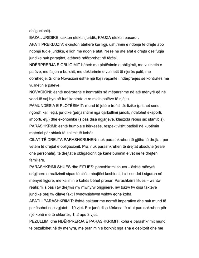 E drejta civile | DOC