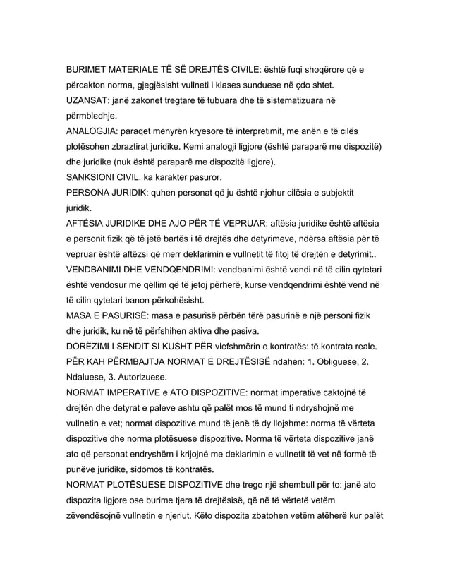 E drejta civile | DOC