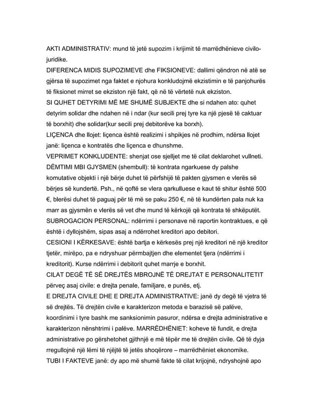 E drejta civile | DOC