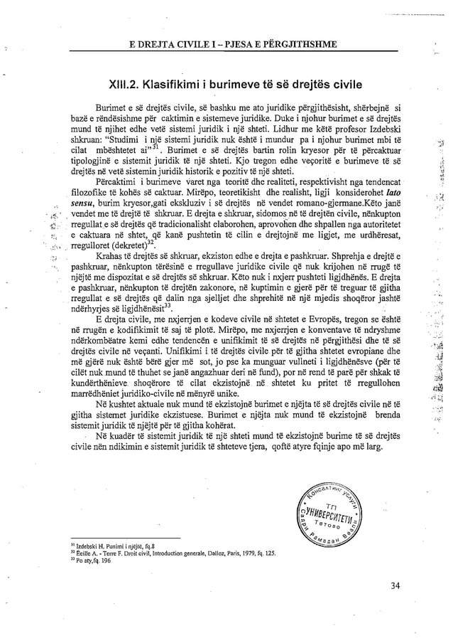 E Drejta CIvile - Abdullah Aliu | PDF