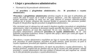 E Drejta e Procedures Administrative | PDF