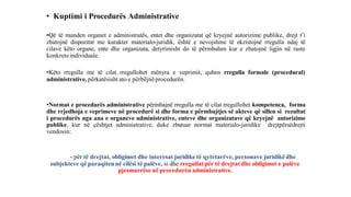 E Drejta e Procedures Administrative | PDF