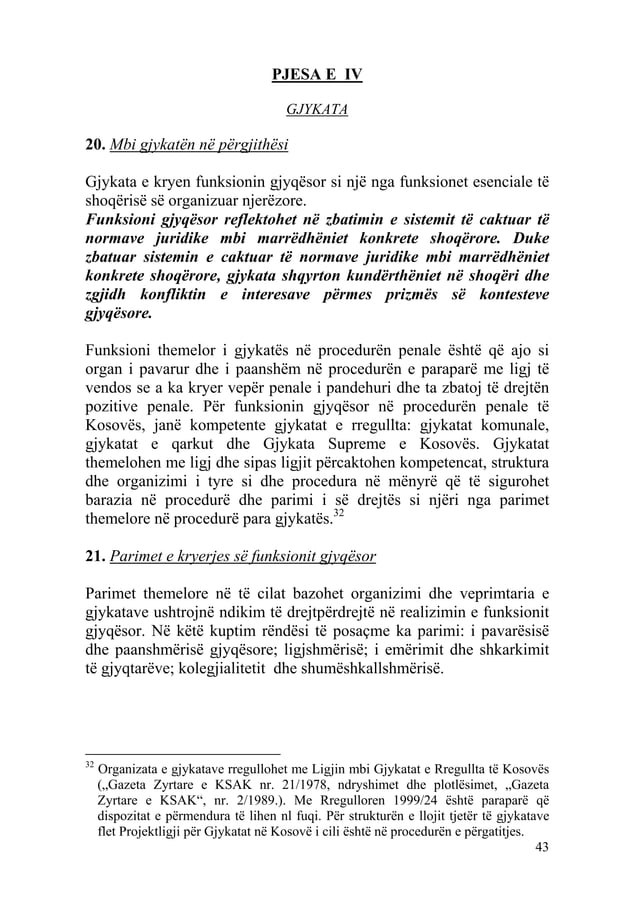 E drejta e procedures penale | PDF