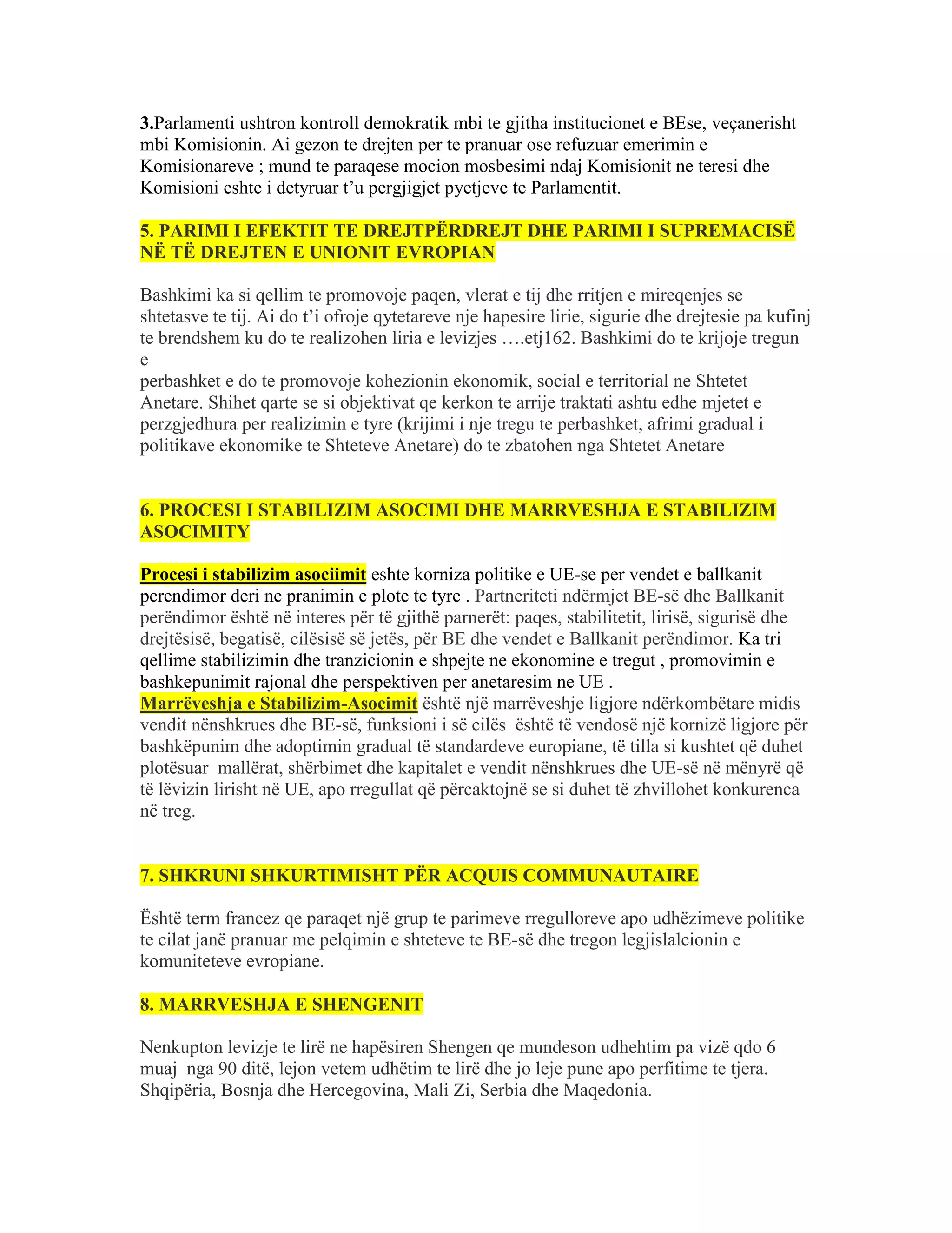 E drejta e unionit evropian | DOC