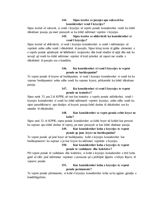 E DREJTA PENALE - 300 PYETJE DHE PERGJIGJE | DOCX