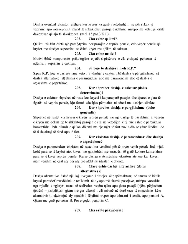 E DREJTA PENALE - 300 PYETJE DHE PERGJIGJE | DOCX