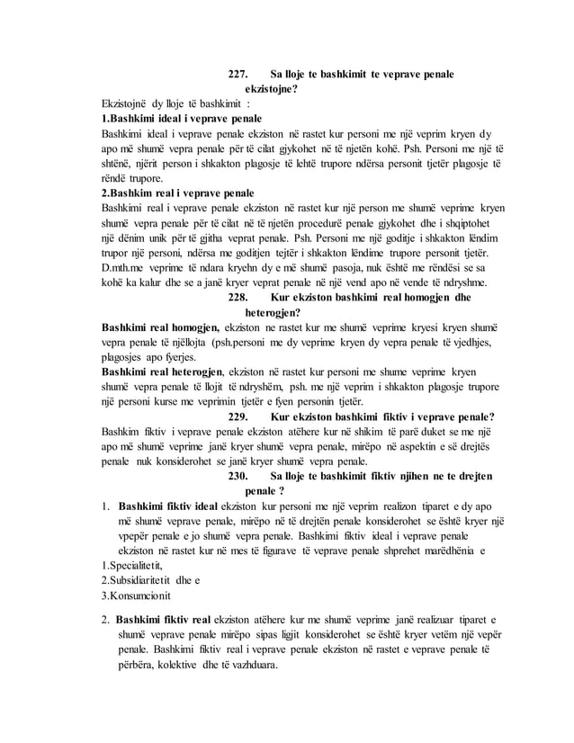 E DREJTA PENALE - 300 PYETJE DHE PERGJIGJE | DOCX