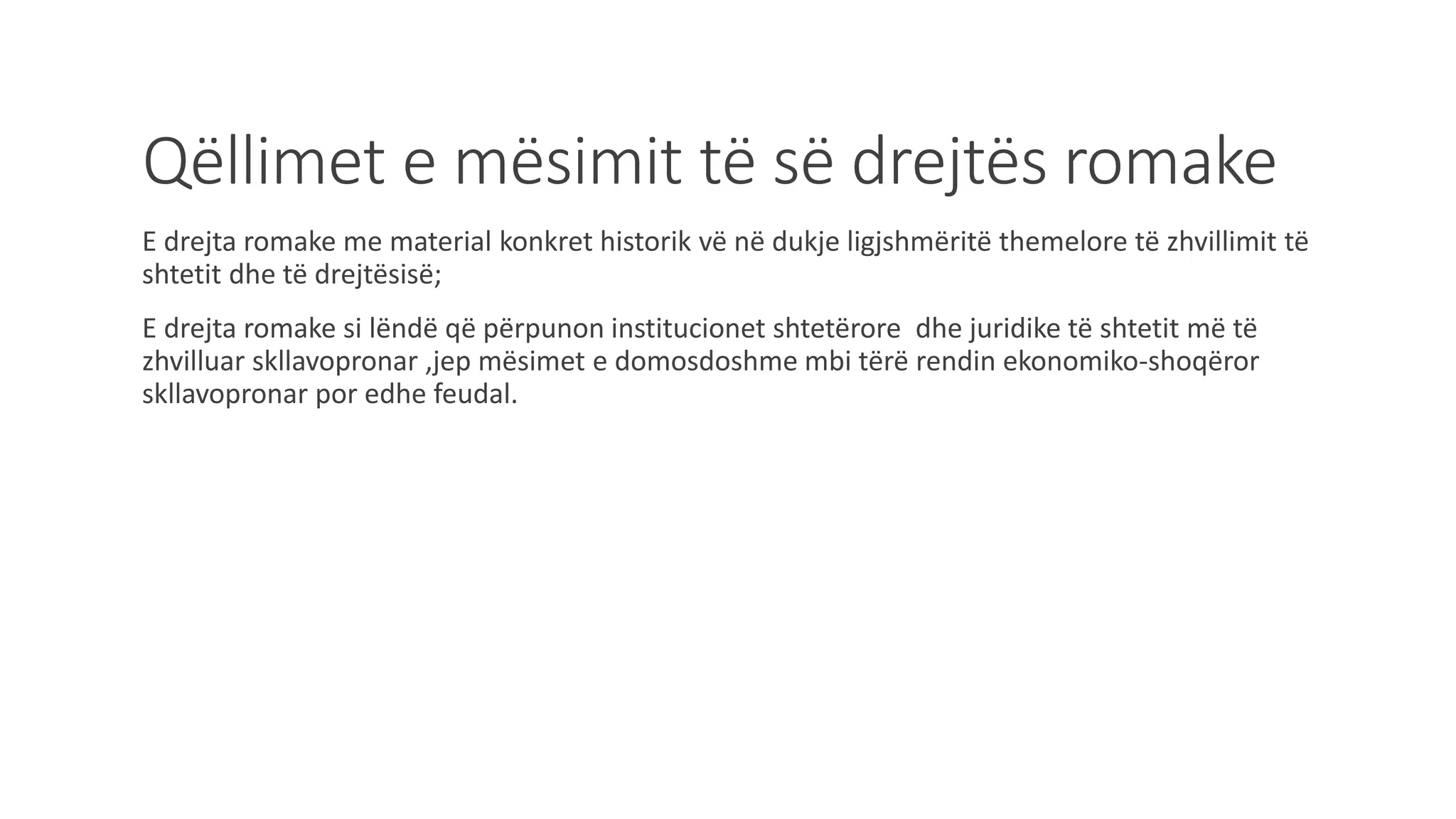 E Drejta Romake | PDF
