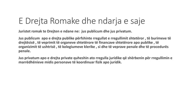 E Drejta Romake | PDF