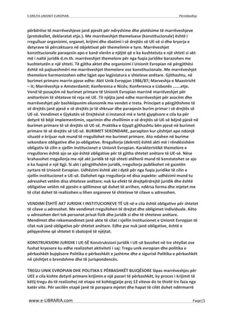 E drejta unionit europian permbledhjE | PDF