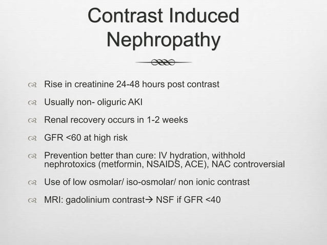 Renal Emergencies | PPTX | Medical Health