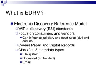 Edrm | PPT