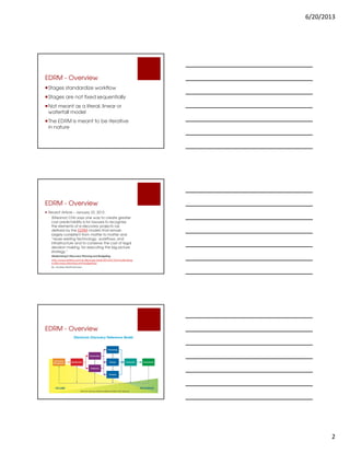 EDRM Foundational e-Discovery Practices-ilta | PDF