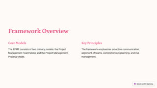 Project Management Framework EDRM Overview Guide | PPT