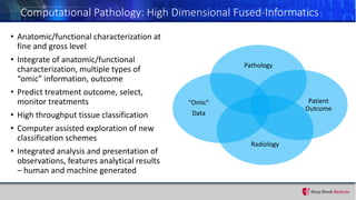 Generation and Use of Quantitative Pathology Phenotype | PDF