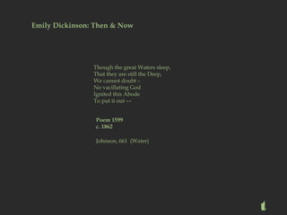 Emily Dickinson & Romanticism | PPT