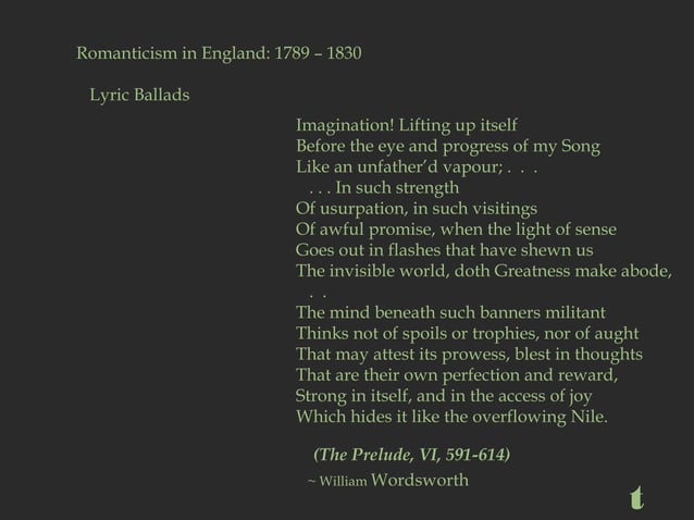 Emily Dickinson & Romanticism | PPT