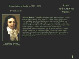 Emily Dickinson & Romanticism | PPT