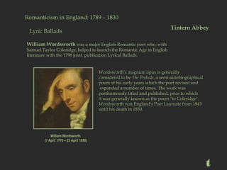 Emily Dickinson & Romanticism | PPT