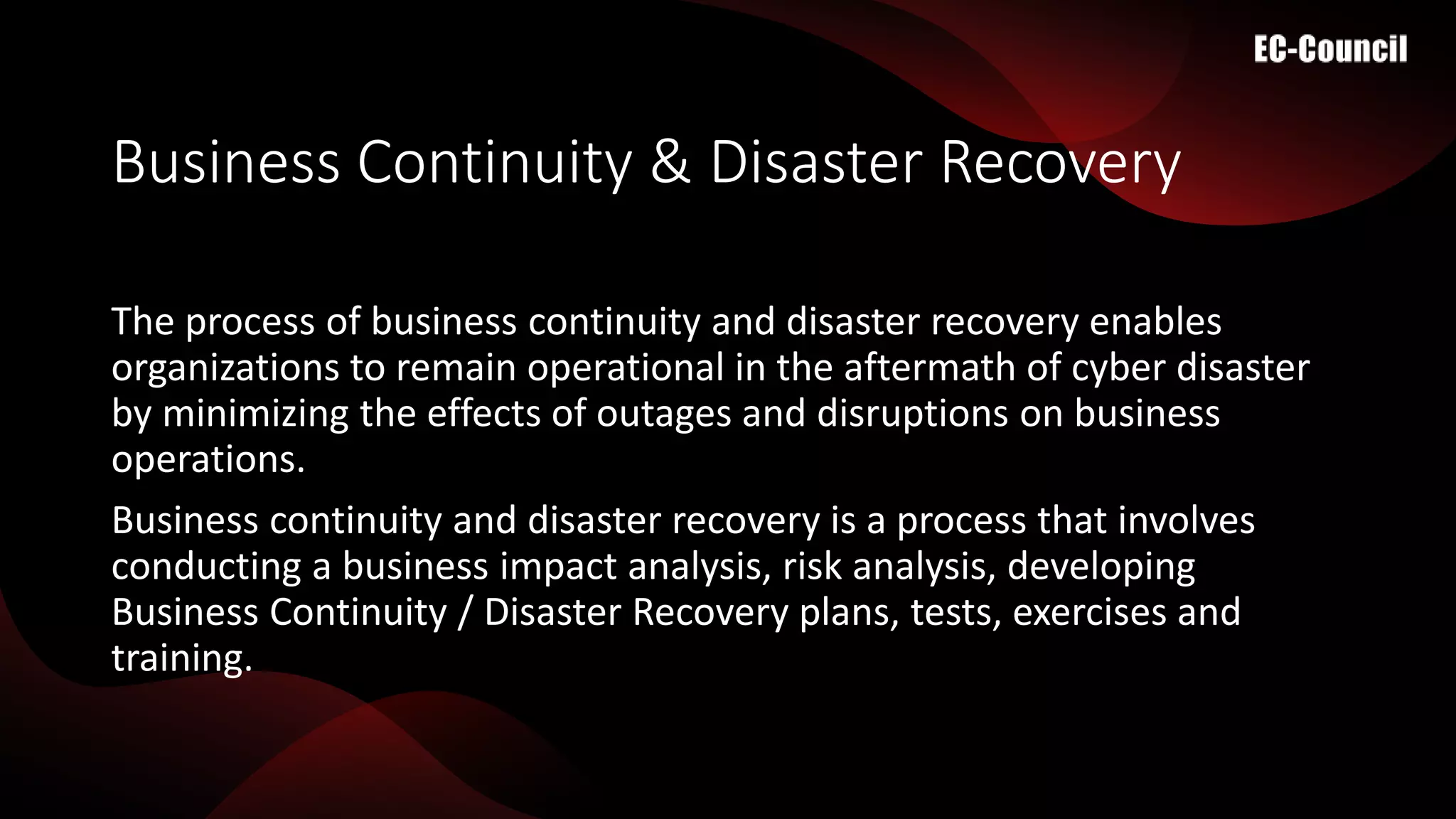Business Continuity & Disaster Recovery | PPTX
