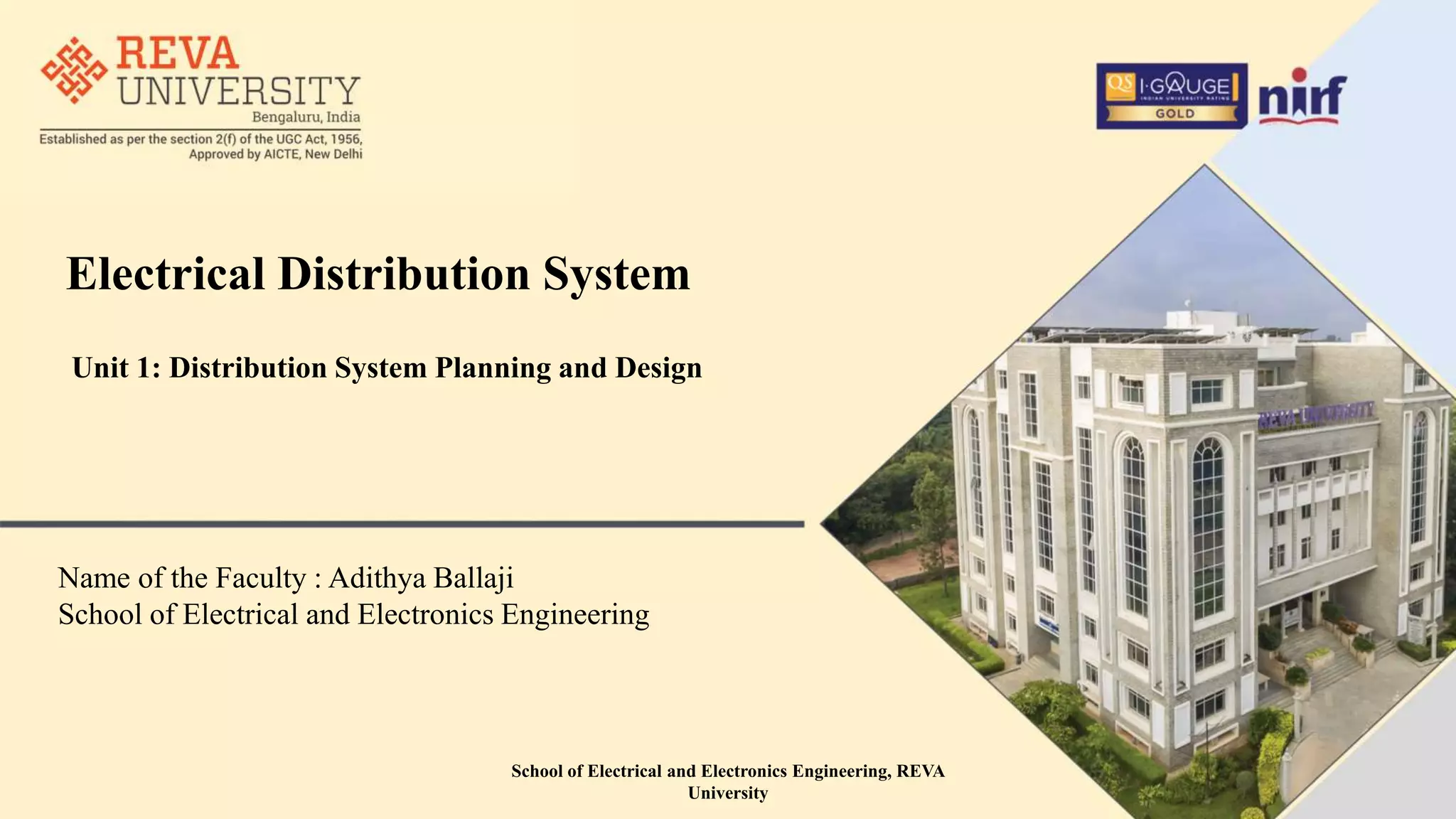 Distribution System Planning and Design | PPTX