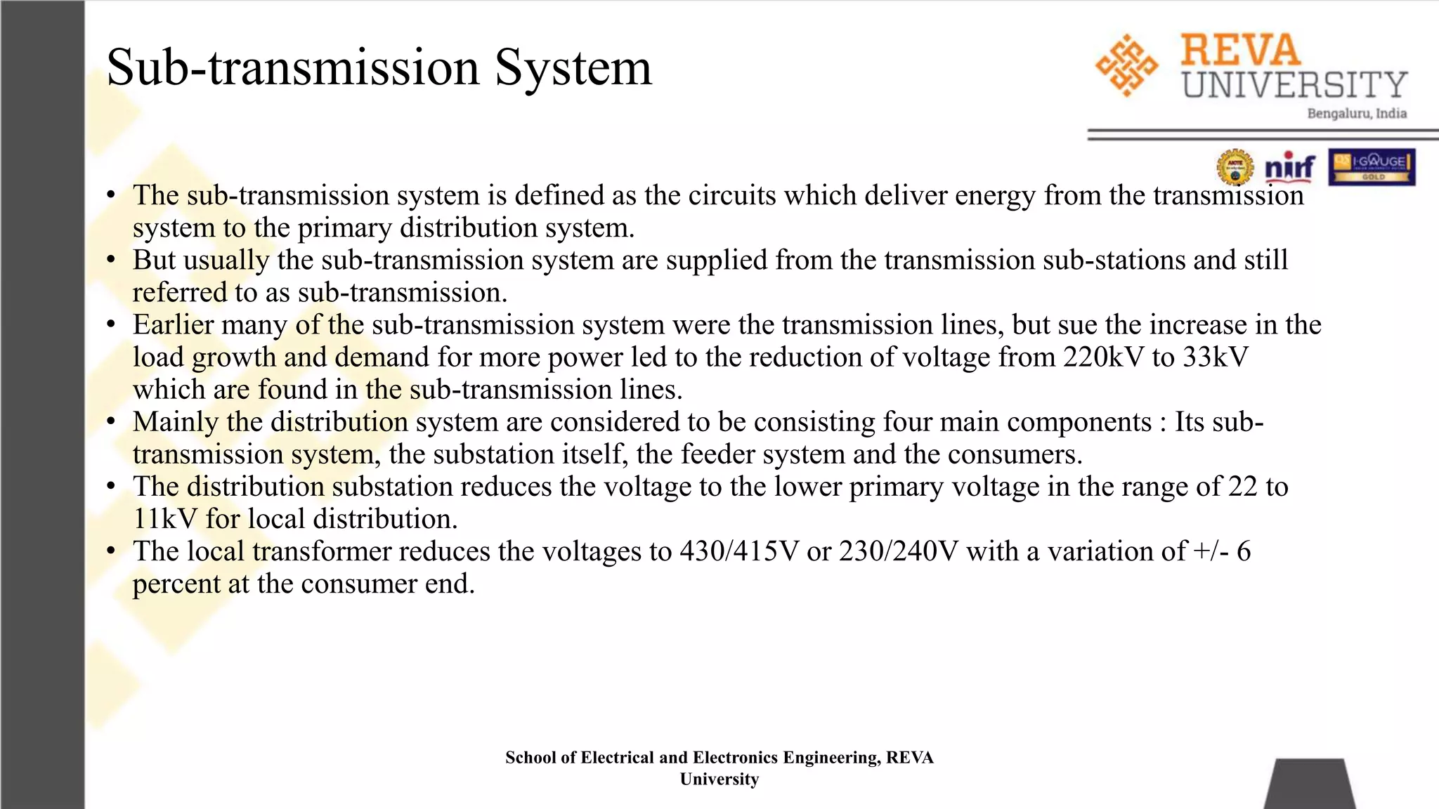 Distribution System Planning and Design | PPTX