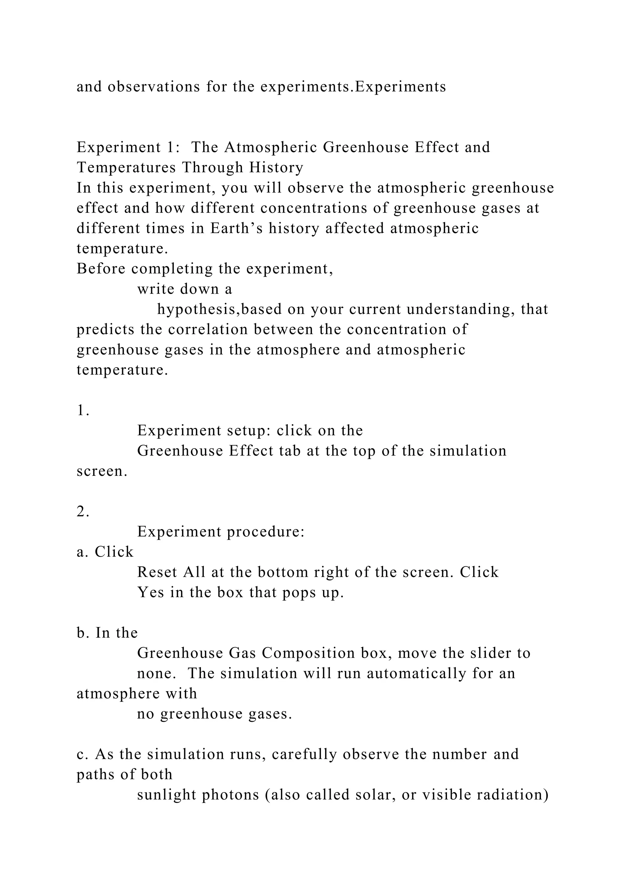 EDS 1021 Week 8 Interactive ActivityAtmospheric Greenhouse .docx
