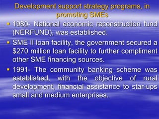 GROWING SMALL & MEDIUM ENTERPRISES | PPT