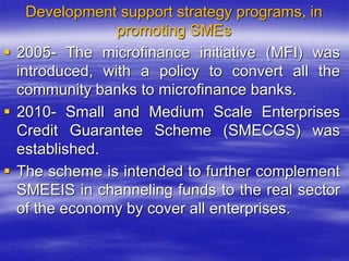 GROWING SMALL & MEDIUM ENTERPRISES | PPT