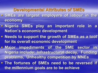 GROWING SMALL & MEDIUM ENTERPRISES | PPT