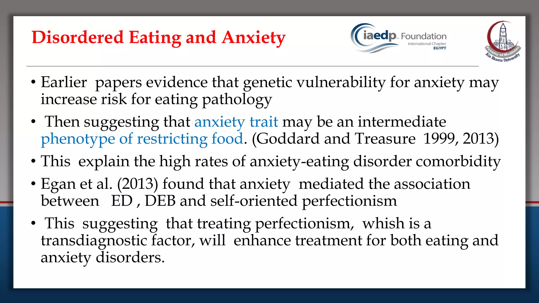 EDs and Disordered Eating disorders | PPTX