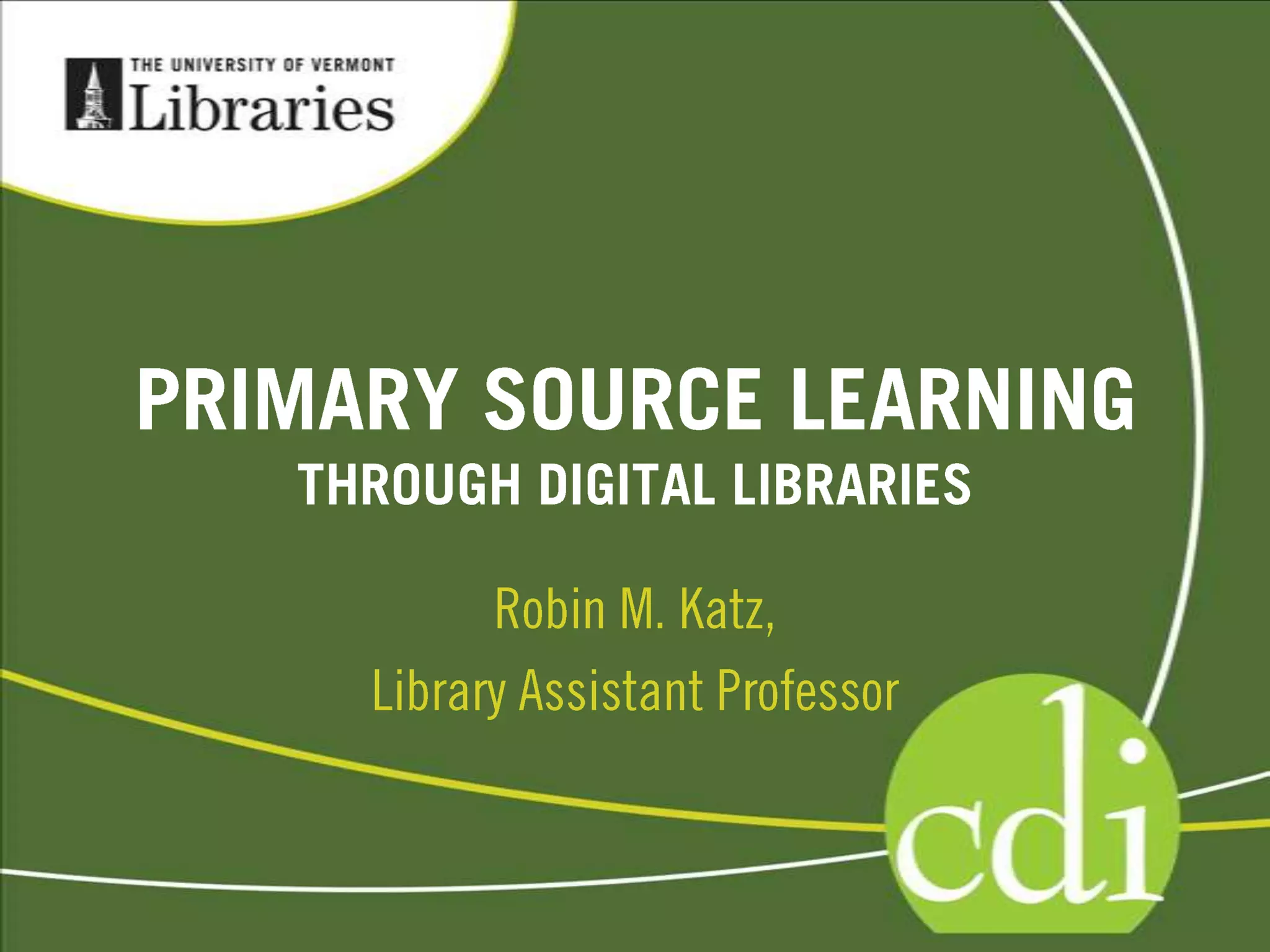 Primary Source Learning Through Digital Libraries | PPT