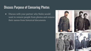 EDSC 304 - Digital Lecture - Stalin's Rise to Power | PPTX
