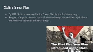 EDSC 304 - Digital Lecture - Stalin's Rise to Power | PPTX