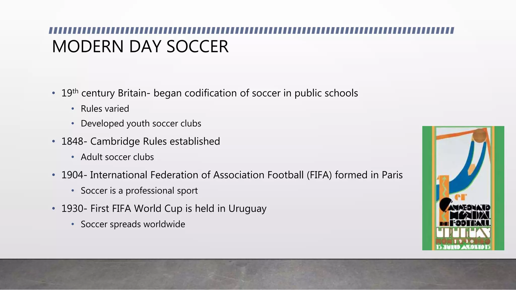 Teacher Lecture- Introducing Soccer | PPTX