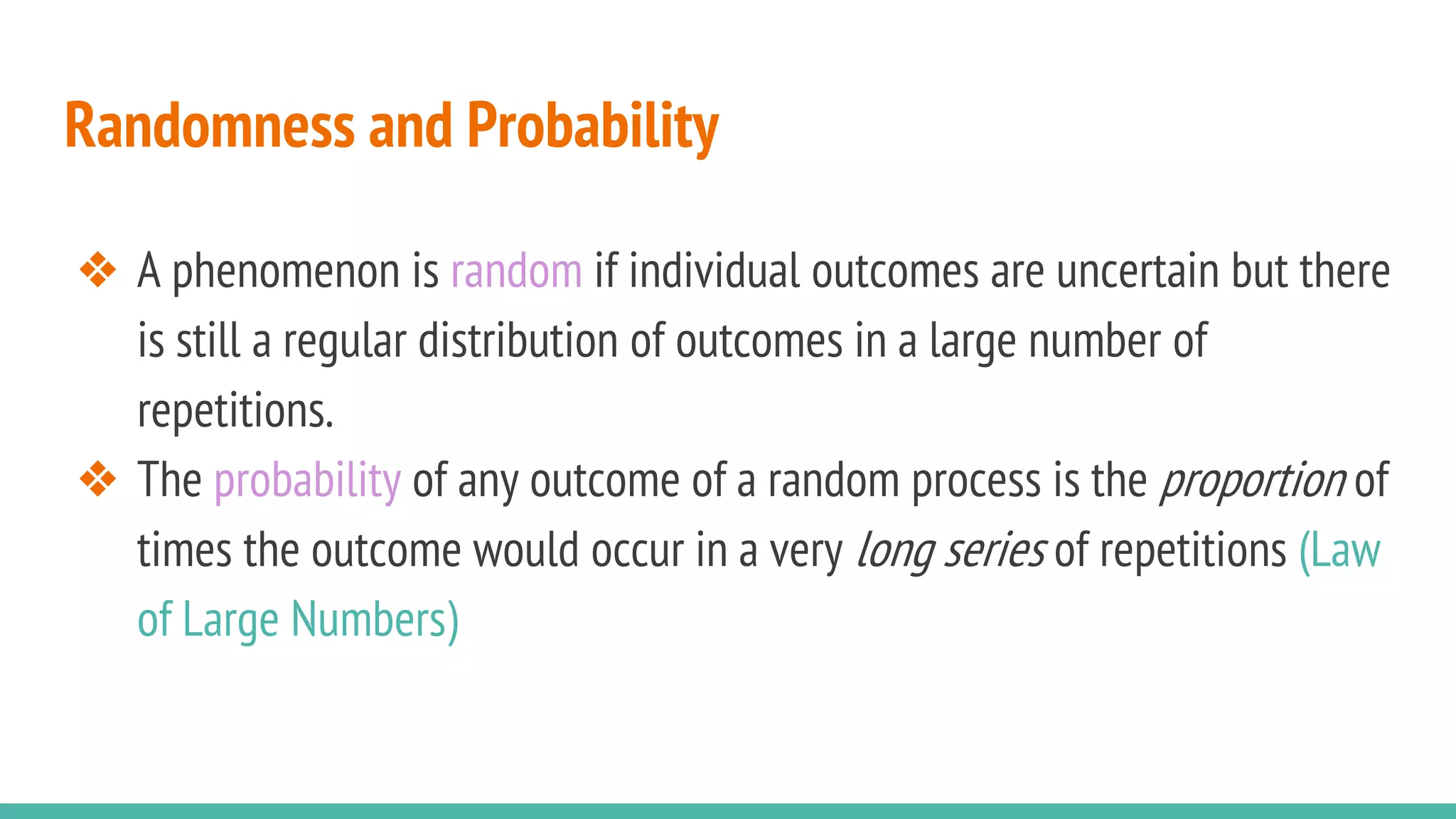 Probability and Randomness | PPTX
