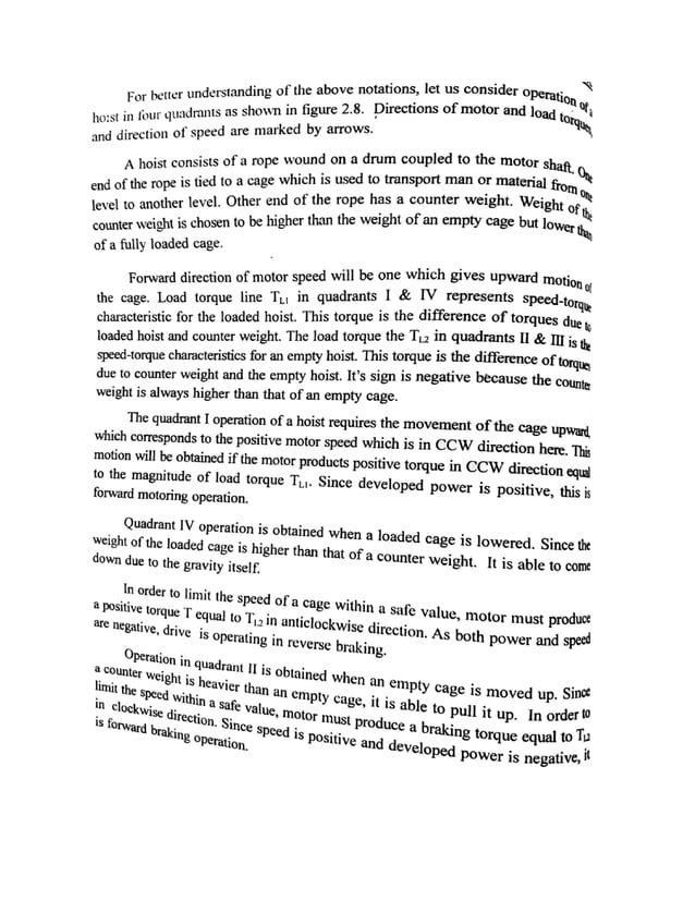 Electric Drives and Static Control notes | PDF