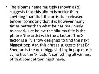 Ed sheeran multiply | PPTX | Contemporary Hits/Pop/Top 40 | Music