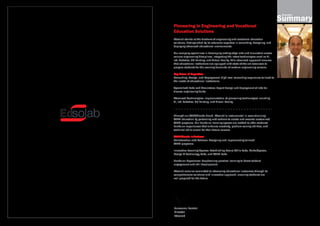 Edsolab - Company Profile. #STEMEducation, #Vocational Education, #Immersive Room, #Engineering ...