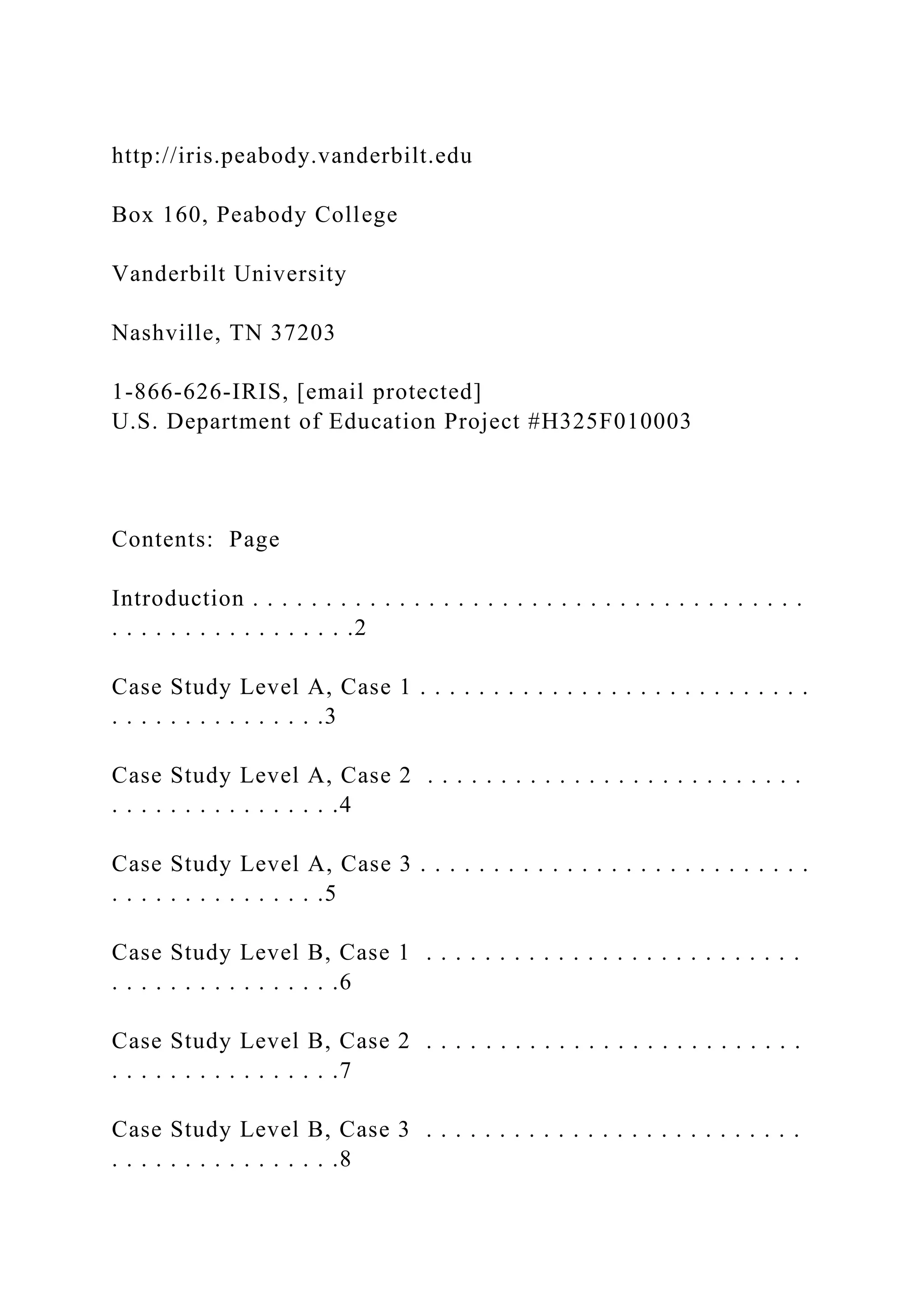 EDSP 360Case Study 2 Grading RubricCriterionPoints Possible.docx