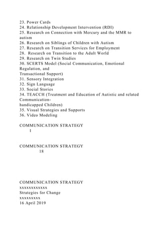 EDSP 377Autism Interventions1. Applied Behavior Analysis (ABA).docx